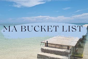 ღ ma bucket list #1 ღ